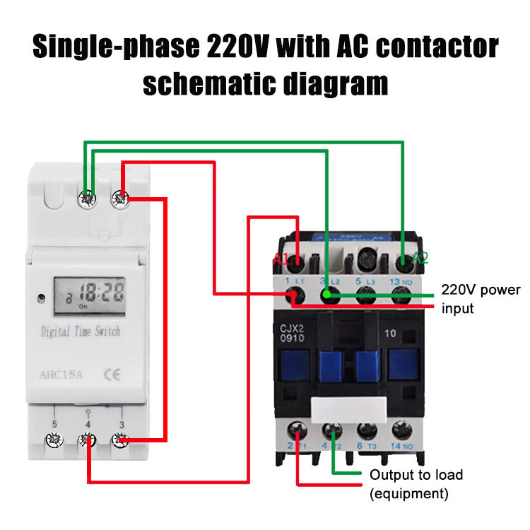 LCD Display Guide Time Control Switch - Yuxuan Technologies