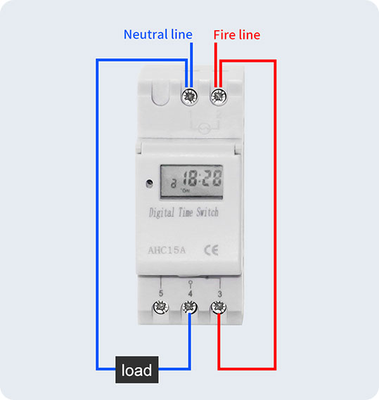 LCD Display Guide Time Control Switch - Yuxuan Technologies